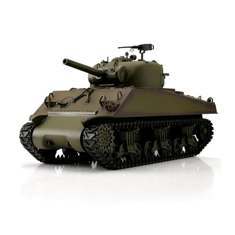 Heng Long RC Panzer M4A3 Sherman BB+IR Pro Serie mit RRZ | Acheter sur ...