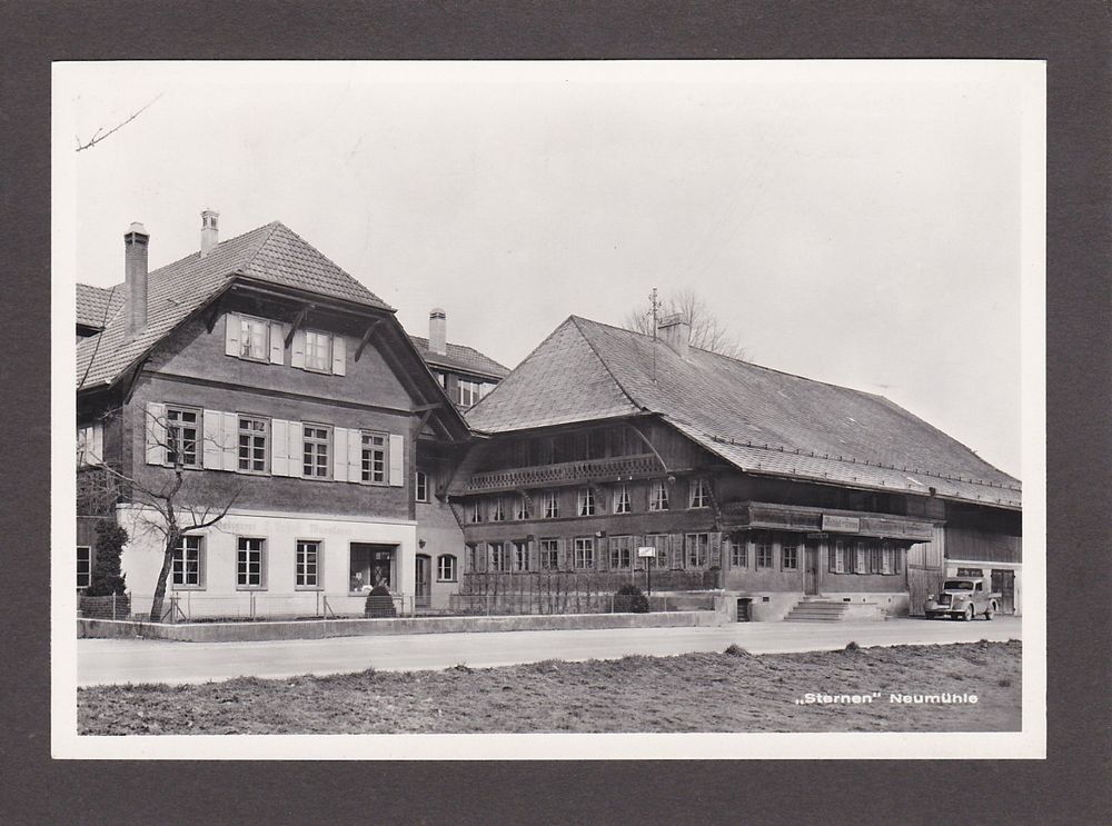 NEUMÜHLE - Zollbrück, Restaurant/Metzgerei Sternen, 1952 (Gebraucht) in Wikon für CHF 6 – mit ...