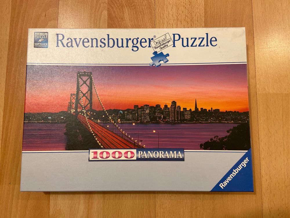 Puzzle San Francisco, Oakland Bay Bridge, 1000 Teile (Neu und ...