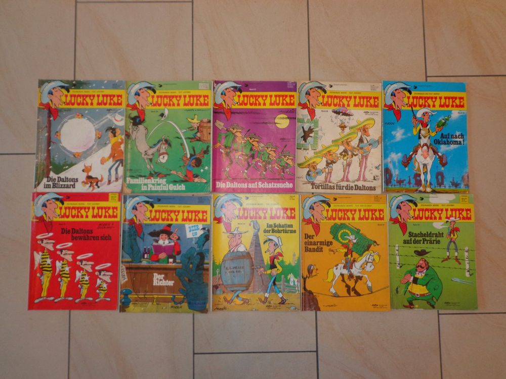 Grosse Serie von Lucky Luke Heften 68 Stück (Gebraucht) in Andeer für ...
