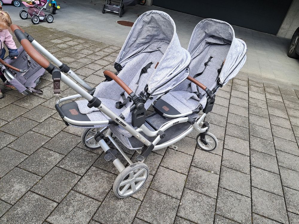 Doppelkinderwagen ABC Zoom | Kaufen auf Ricardo