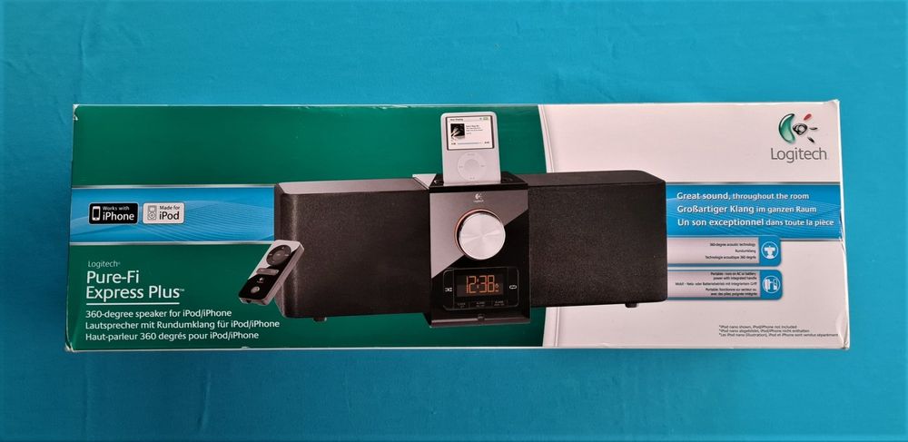 Pure-Fi Express Plus Lautsprecher Logitech (Neu und originalverpackt ...