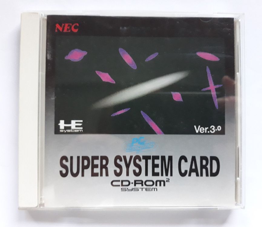 Super System Card Ver. 3.0 für CD-ROM² 🛠️ PC Engine JPN (Gebraucht) in ...