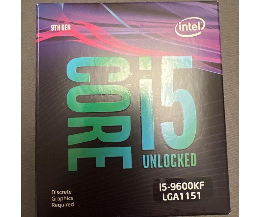 Intel Core - i5-9600kf - LGA1151 - Prozessor i5 9600 kf (Gebraucht) in Wiesendangen für CHF 83 ...