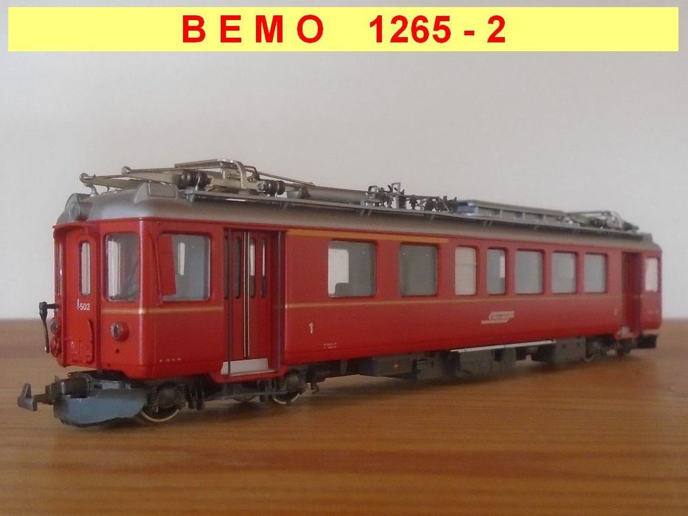 H0m / Bemo RhB ABe 4/4 502 | Kaufen auf Ricardo