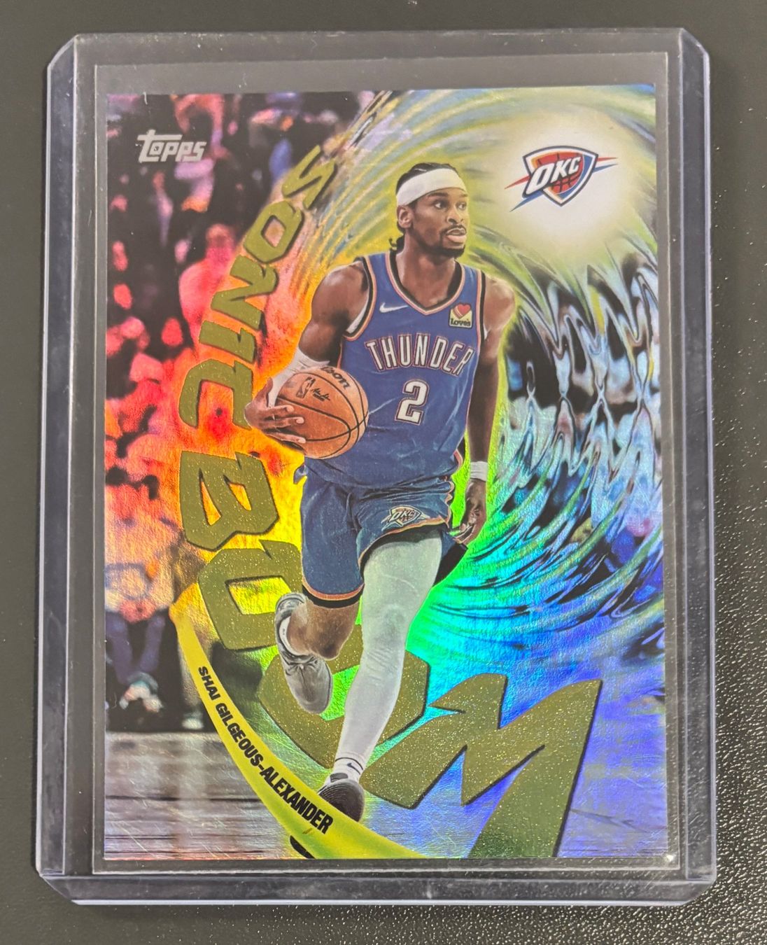 NBA Shai SGA 2025-26 Topps Sonic Boom Case Hit Refractor (Neu (gemäss ...