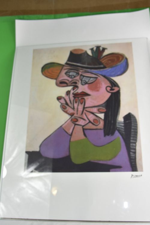PABLO PICASSO 1881-1973 - NACHDENKLICH- LITHOGRAPHIE 51/200 | Kaufen auf Ricardo