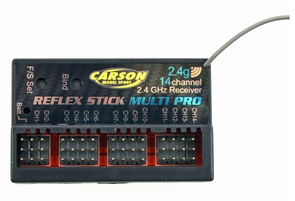 Carson Modellsport Reflex Stick Multi Pro LCD Récepteur (Gebraucht) in ...