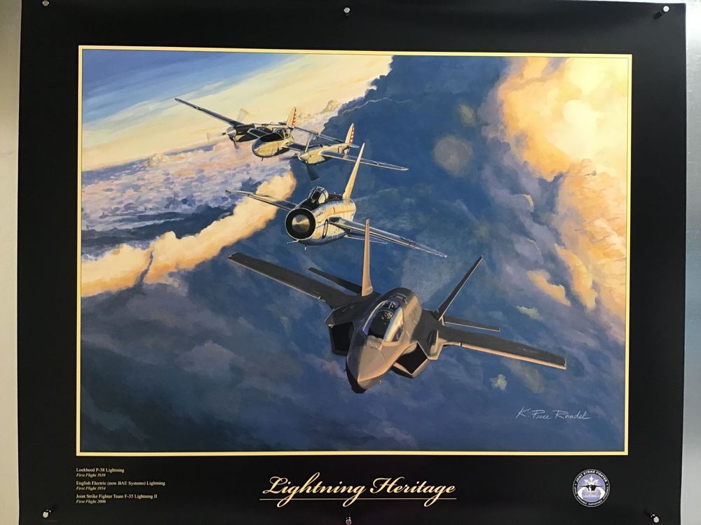 Aviatik Poster Lightning Heritage | Kaufen auf Ricardo