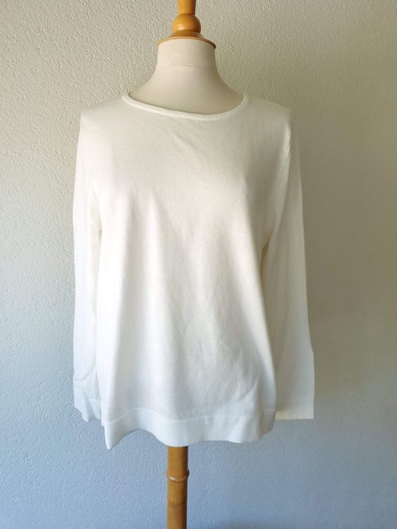 KATE STROM PULLOVER PULLI ERCU MIT SCHLEIFE L 40 SAMTWEICH (Neu (gemäss ...