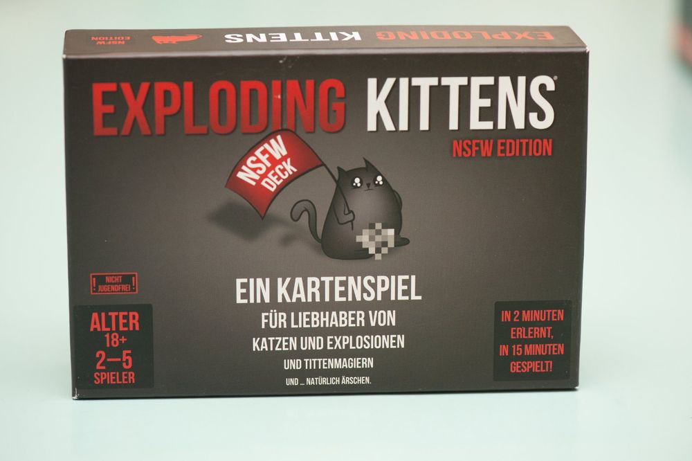Exploding Kittens NSFW Edition Kartenspiel (Gebraucht) in Reinach BL für CHF 4 – mit Lieferung ...
