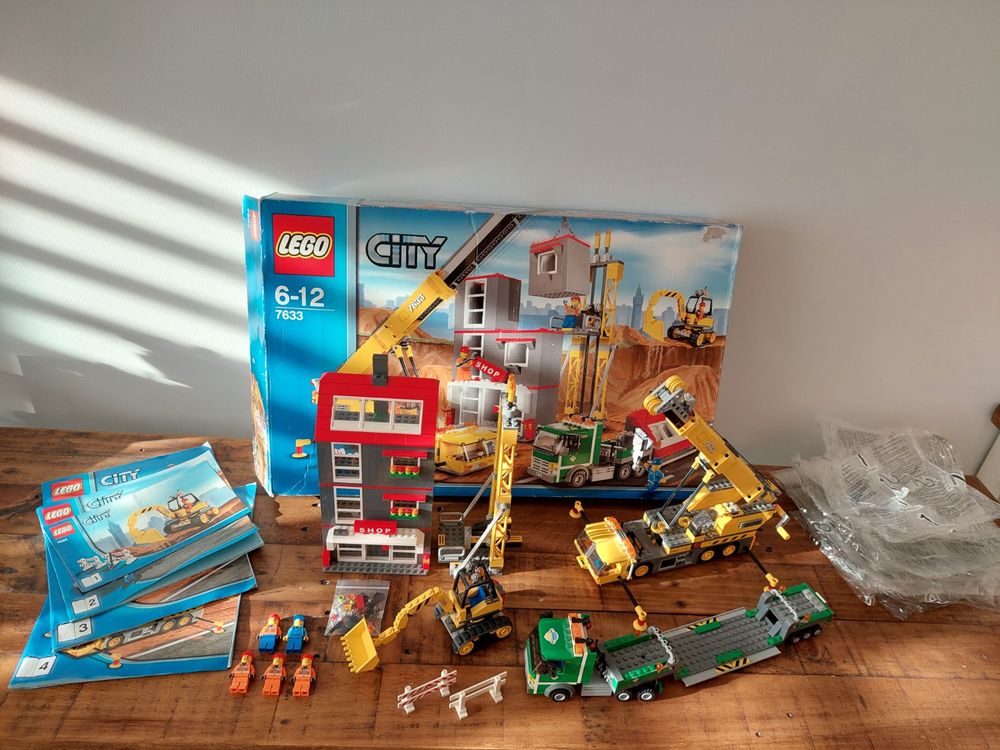 Lego City 7633 Baustelle inkl. BA und OVP | Kaufen auf Ricardo