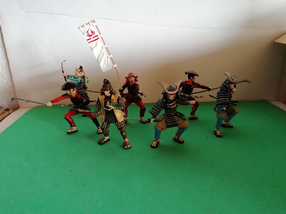 7 Samurai von Papo Plastik | Kaufen auf Ricardo