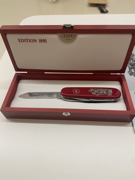 Victorinox Rütlischwur 1291 Sammlermesser Edition 1991 (Neu und ...