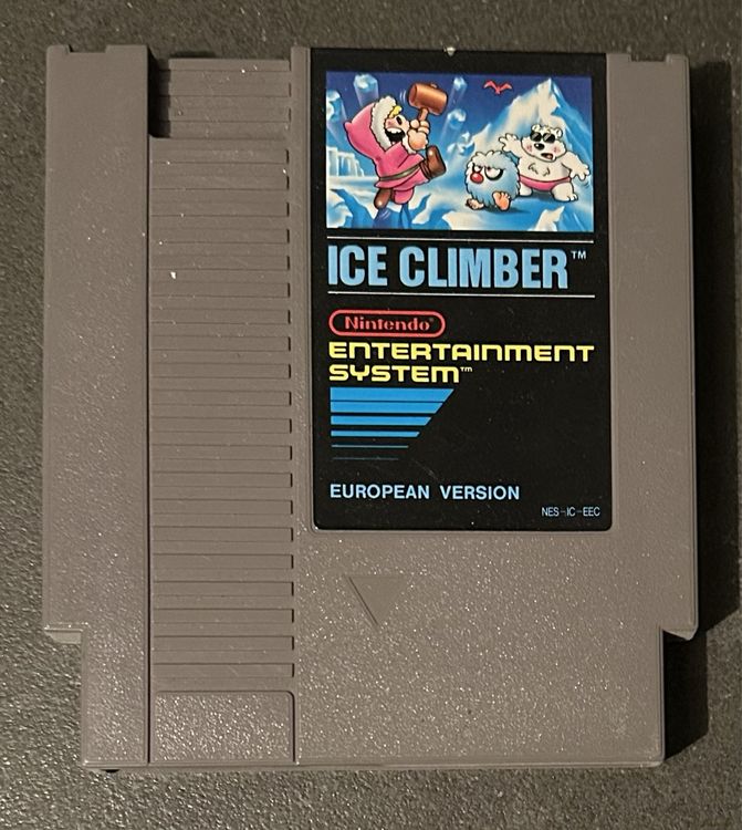 Nintendo NES Ice Climber Spielmodul (Gebraucht) in Kestenholz für CHF ...