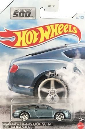 Bentley Continental Supersport 1/64 Hot Wheels Factory 500 (Neu (gemäss Beschreibung)) in ...