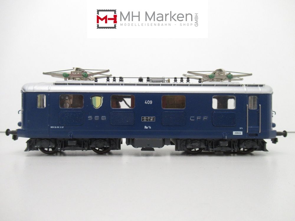 Hag Nr.232 E-Lok Re 4/4I blau SBB AC WS Analog H0 (Gebraucht) in Basel für CHF 190 – mit ...