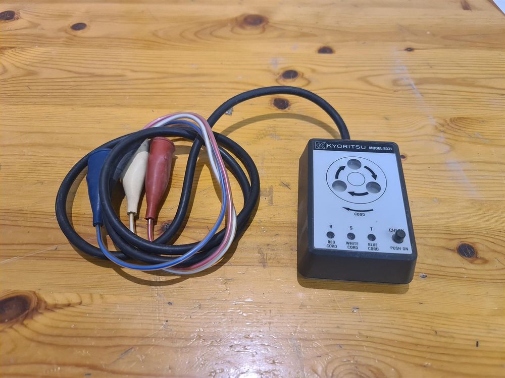Kyoritsu Model 8031 Phasenidikator 1.- (Gebraucht) in Hombrechtikon für ...