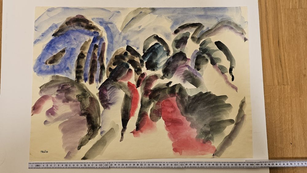 Charles Trüb Aquarell handsigniert | Kaufen auf Ricardo