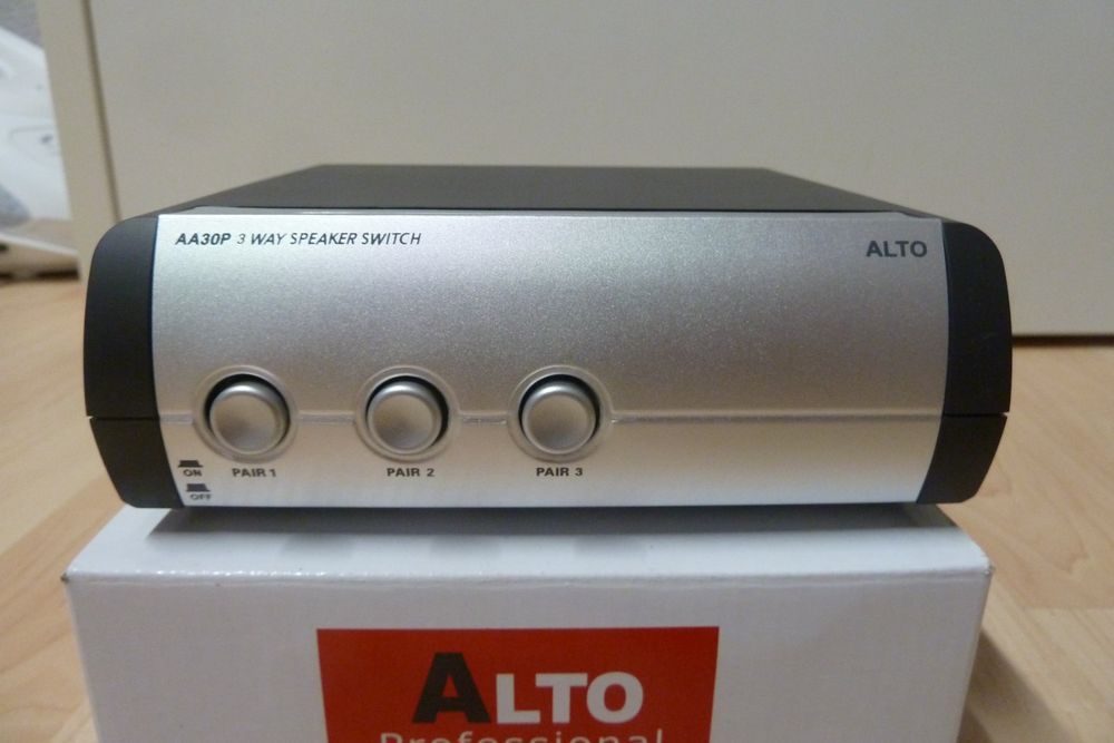 ALTO 3 Way Speaker Switch (Neu und originalverpackt) in Affoltern am ...