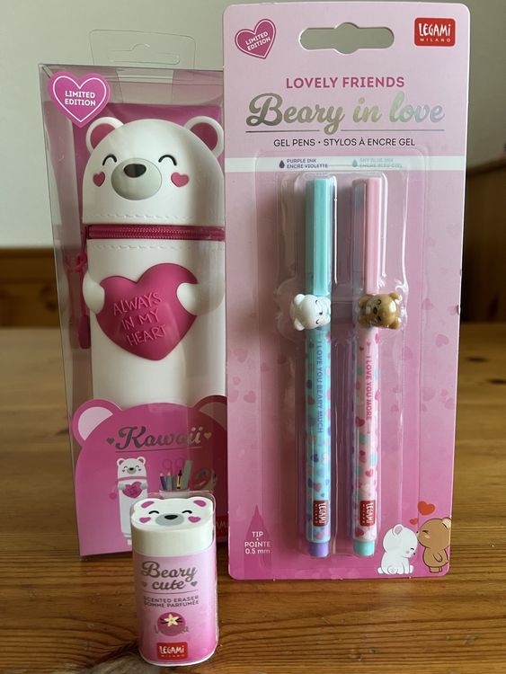Legami Valentin Special Edition Set: Etui,Stifte,Radiergummi | Kaufen ...