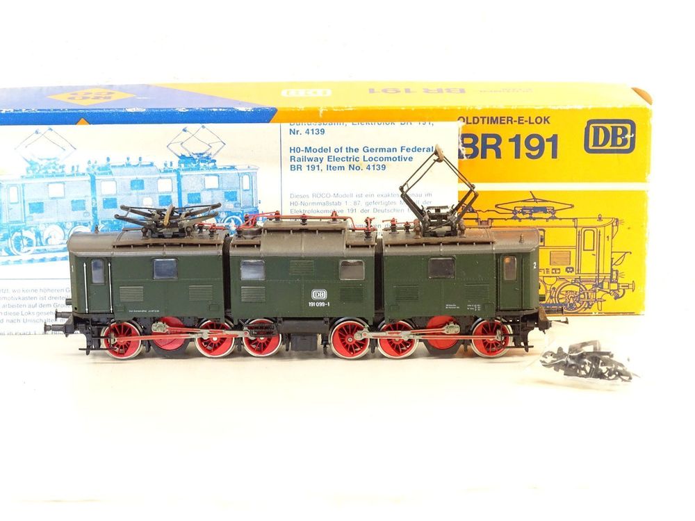 Roco 4139 Elektrolok BR191 099-1 Grün, DB, H0,GS/DC,OVP | Kaufen auf Ricardo