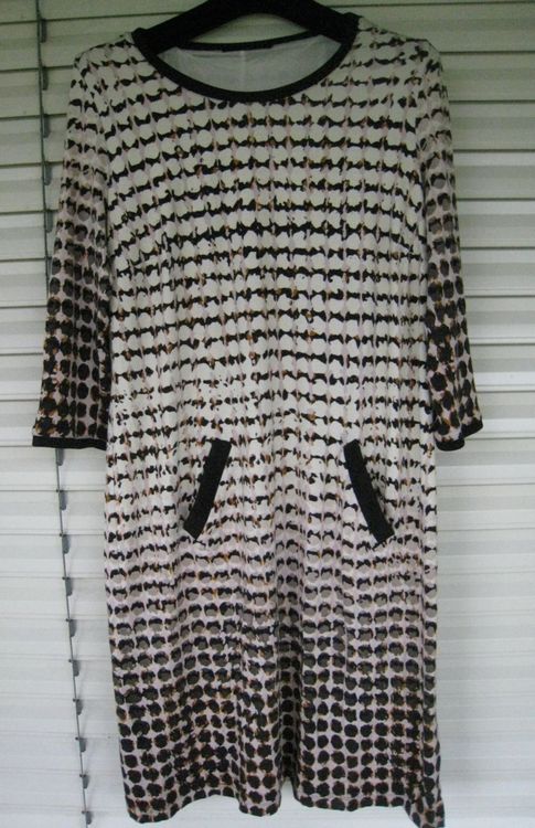 Kleid von Emilia Lay Gr.38-40 gemustert viskose herbst (Gebraucht) in Reinach BL für CHF 19 ...