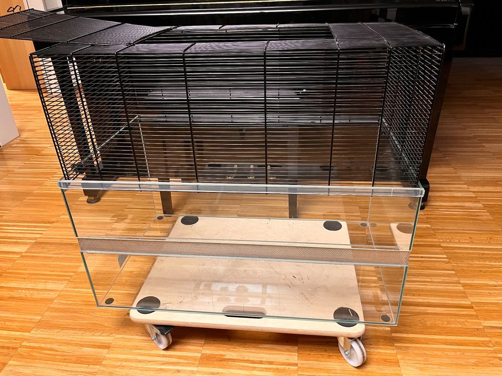 Hamsterkäfig/ Mäusekäfig mit Aufbau | Kaufen auf Ricardo