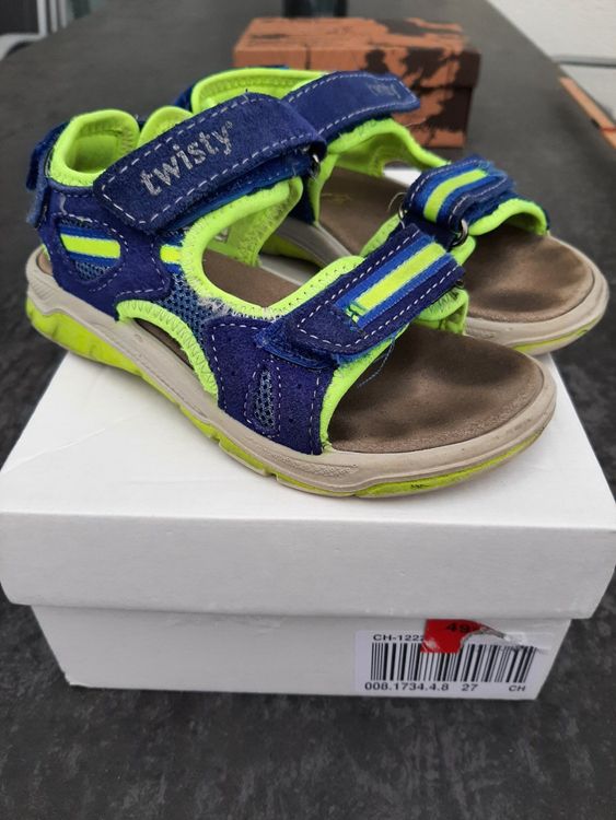 Twisty Sandale 27, Leder Decksohle + Obermaterial | Kaufen auf Ricardo