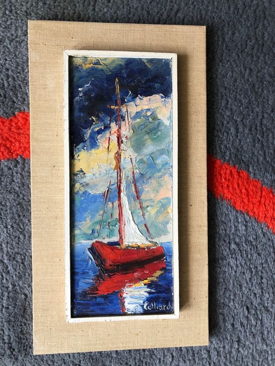 Une Tableau de Roland Colliard Peintre à Neuchâtel 1965 | Kaufen auf ...