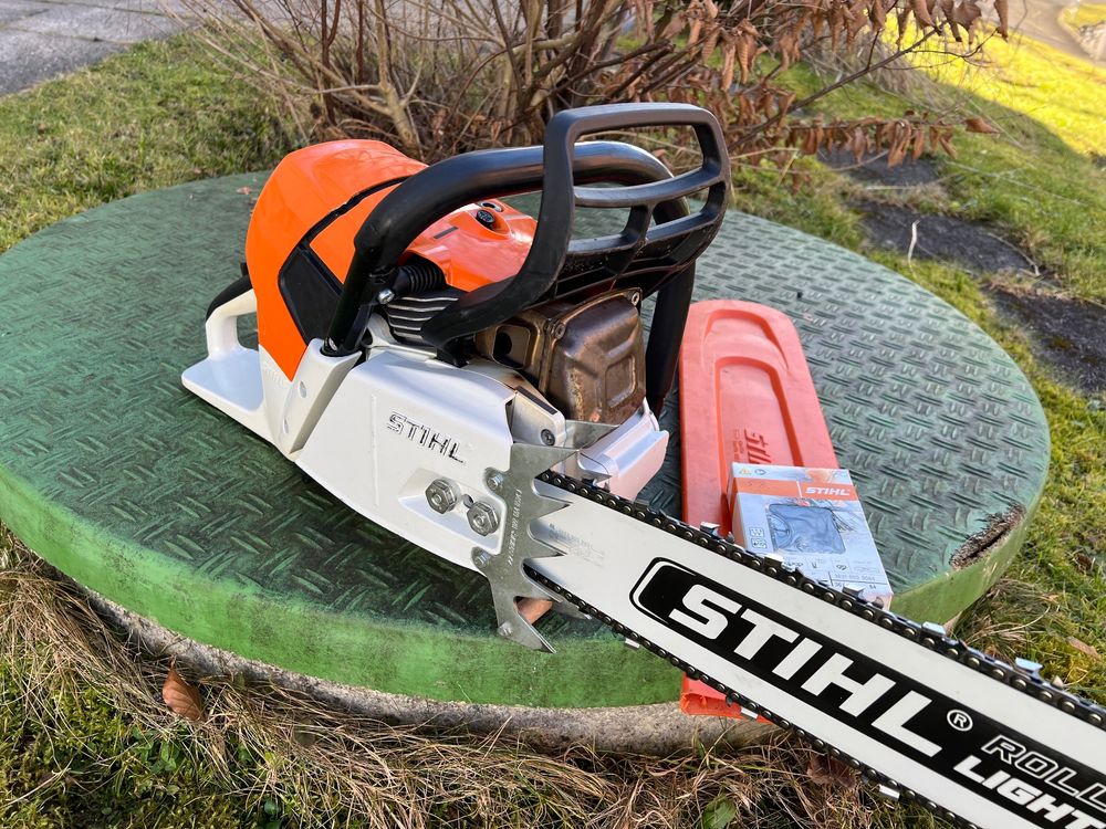 Neuwertige Profi Starke Motorsäge STIHL MS 661 C,Schwert 63c | Kaufen ...