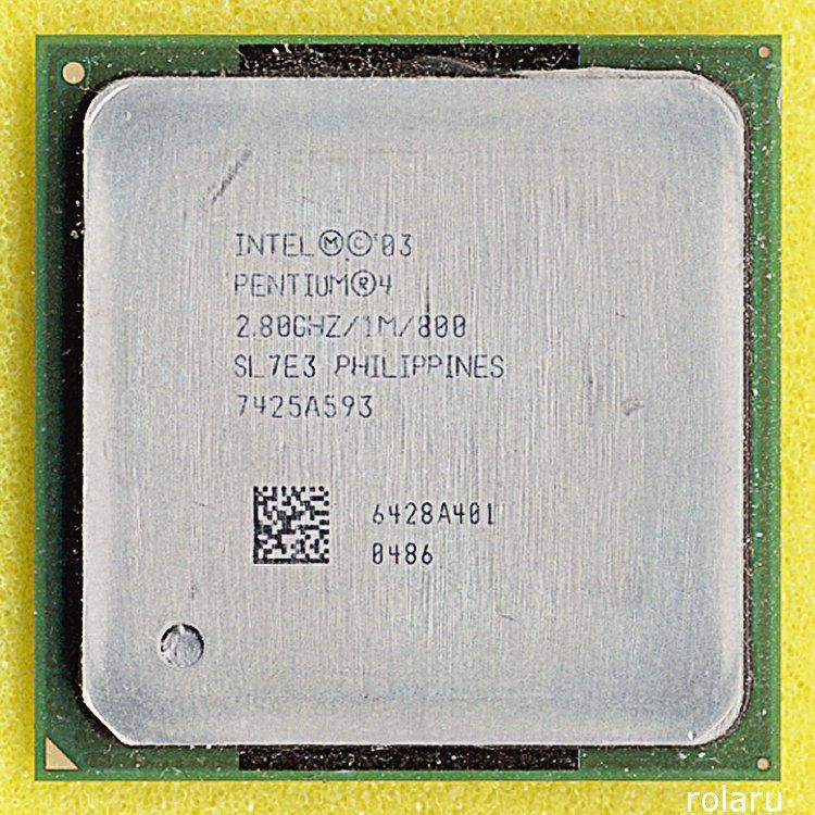 Pentium 4 HT, 2.80GHz/1M/800, Socket 478 (Gebraucht) in Baden für CHF ...
