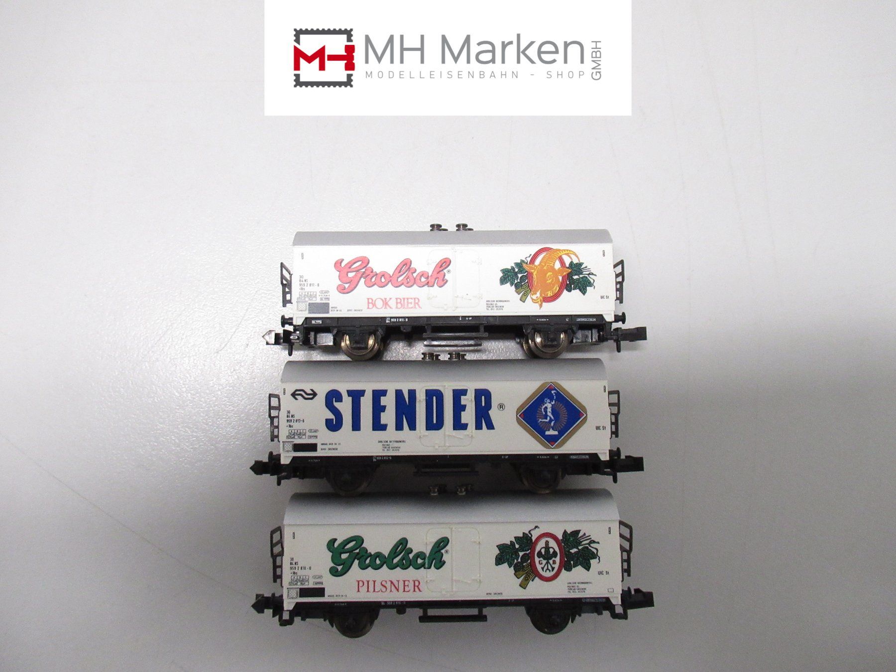 Minitrix 11053 3-teiliges Bierwagenset NS Niederlande Spur N (Gebraucht ...