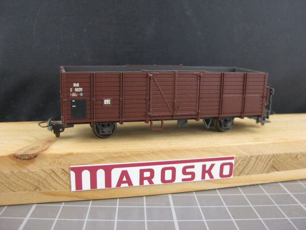 Bemo RhB Hochbordwagen E 6620, ohne OVP, . (Gebraucht) in Malters für CHF 17 – mit Lieferung auf ...