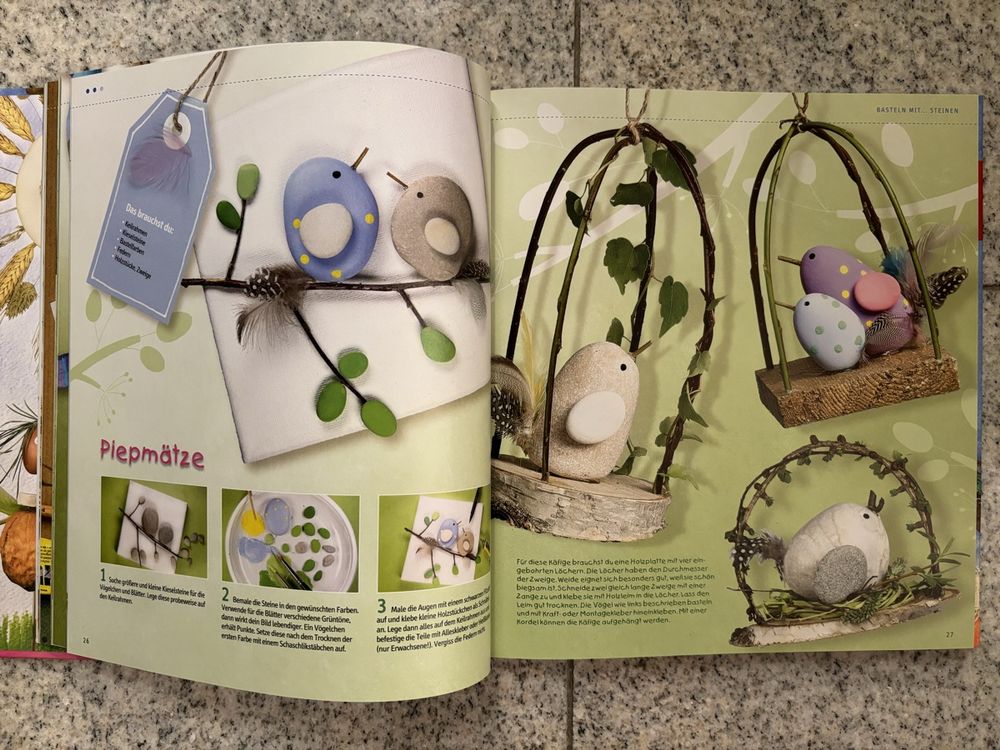 Basteln mit Kindern (Bastelbücher/Bastelideen) (Gebraucht) in Wilen b ...