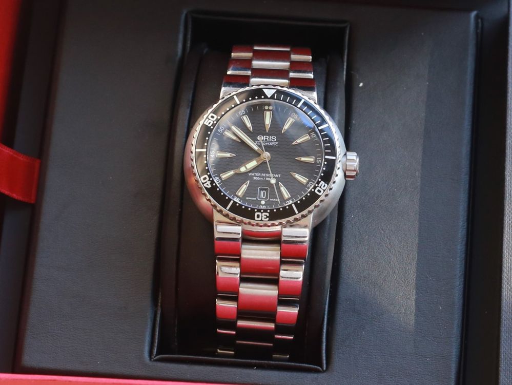 Oris TT1 Divers Date 300m Automatic Watch 44mm (Gebraucht) in Cartigny ...