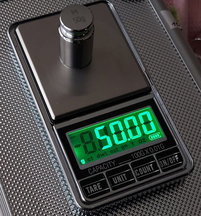 Wage Digital Juwelier Waage 100g geeicht (Neu (gemäss Beschreibung)) in ...