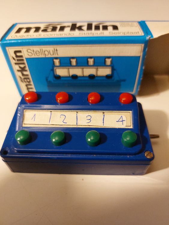 Märklin 7072 Stellpult mit OVP | Kaufen auf Ricardo