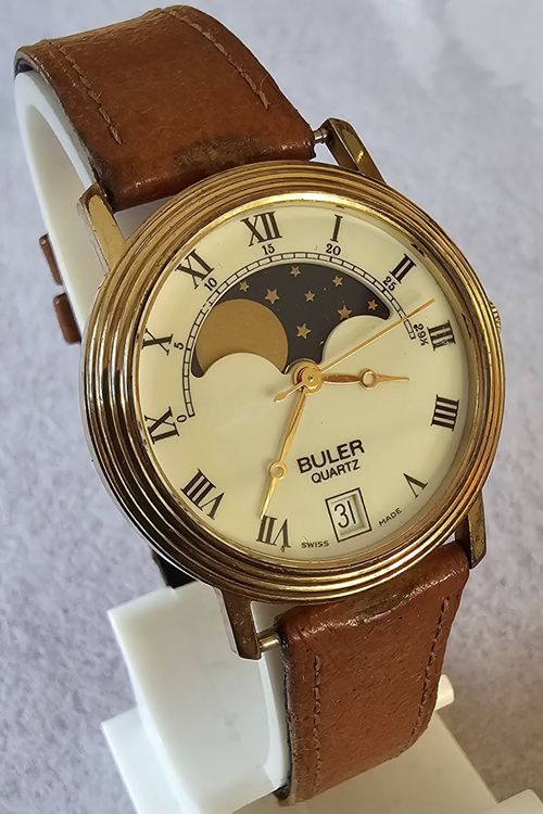 BULER Quartz Swiss Made Elegante Armbanduhr Unisex (Gebraucht) in ...