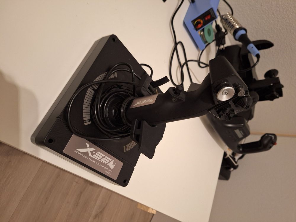 LOGITECH G SAITEK X56 H.O.T.A.S. - Controller (Schwarz) (Gebraucht) in ...