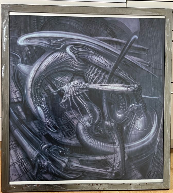 HR Giger Alien Monster IV nummeriert und signiert | Kaufen auf Ricardo