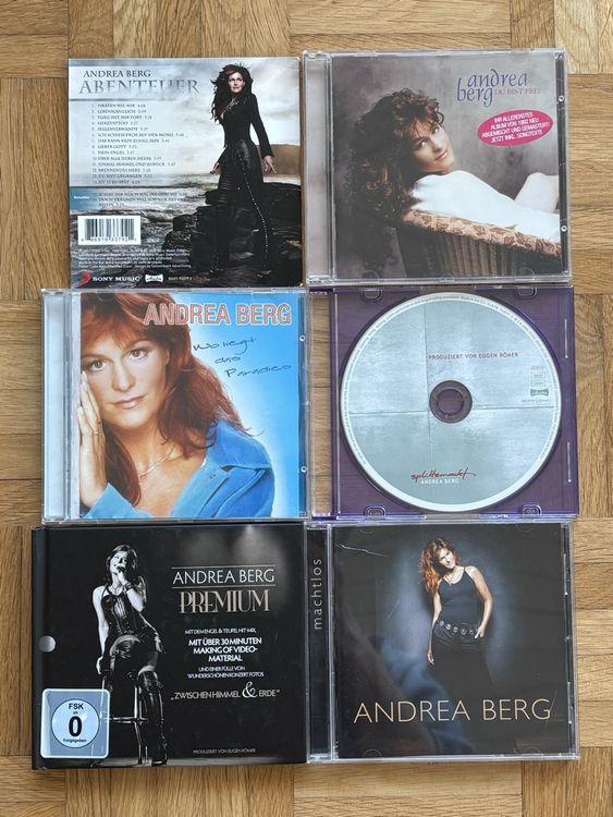 Andrea Berg - 6 Alben - inkl. Premium Album CD/DVD (Gebraucht) in Jona ...