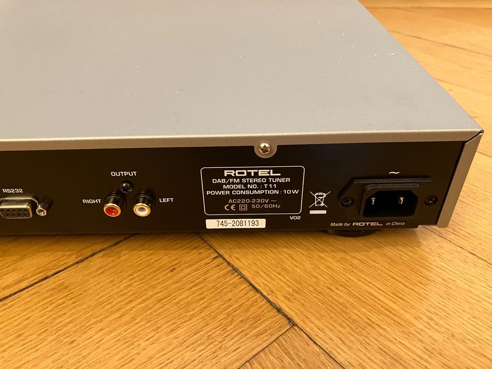 ROTEL T11 UKW/DAB+ TUNER (Gebraucht) in Bern für CHF 180 – nur Abholung ...