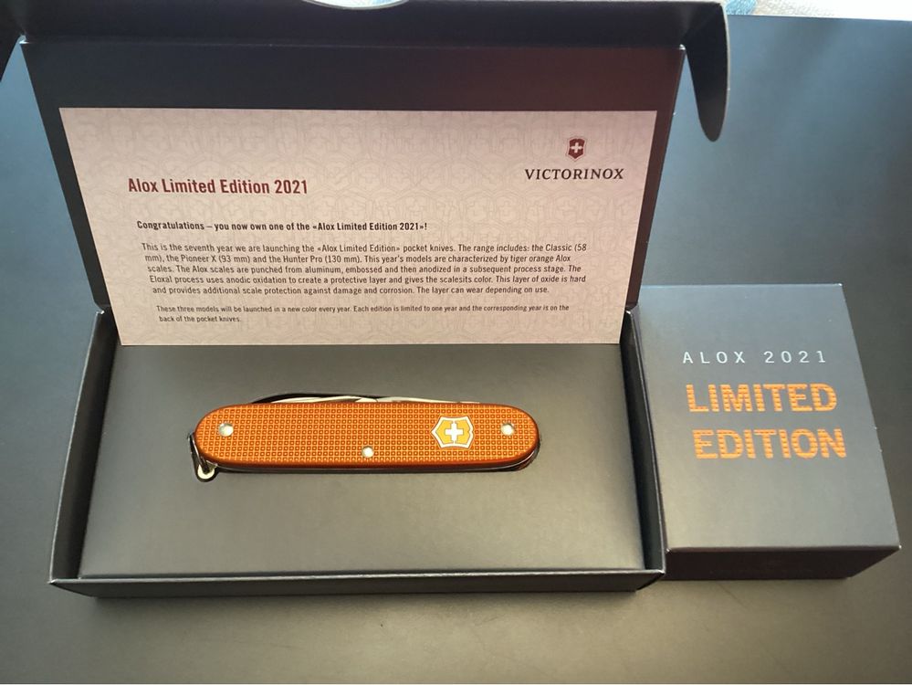 Victorinox Alox Pioneer X LE 2021 | Kaufen auf Ricardo