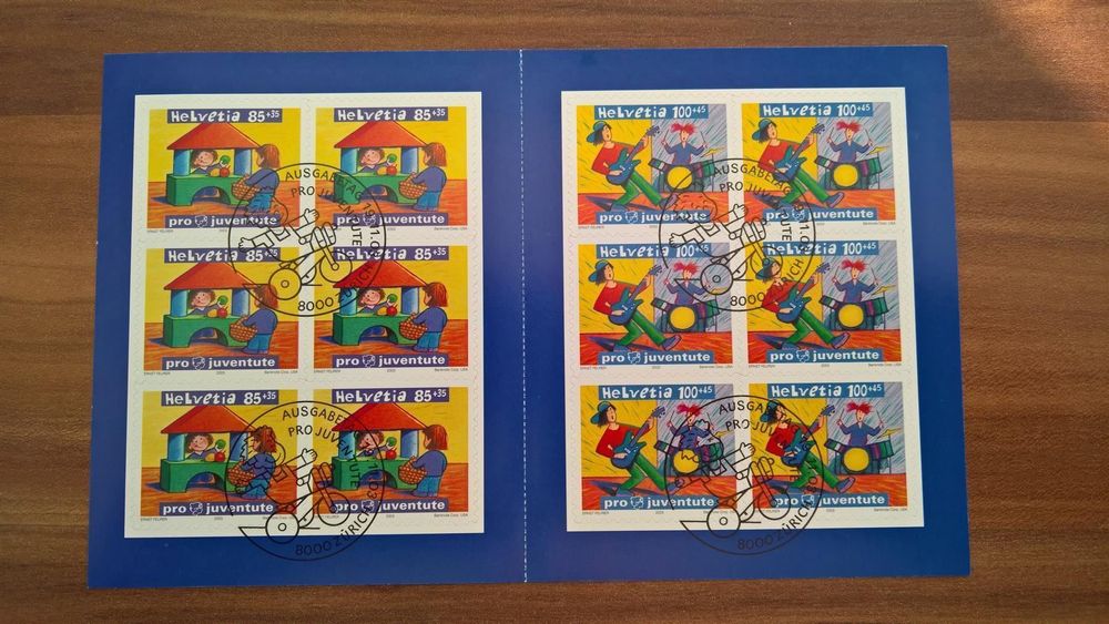 Markenheft Pro Juventute 2003 Ersttag (Neu (gemäss Beschreibung)) in Rickenbach SO für CHF 20.5 ...