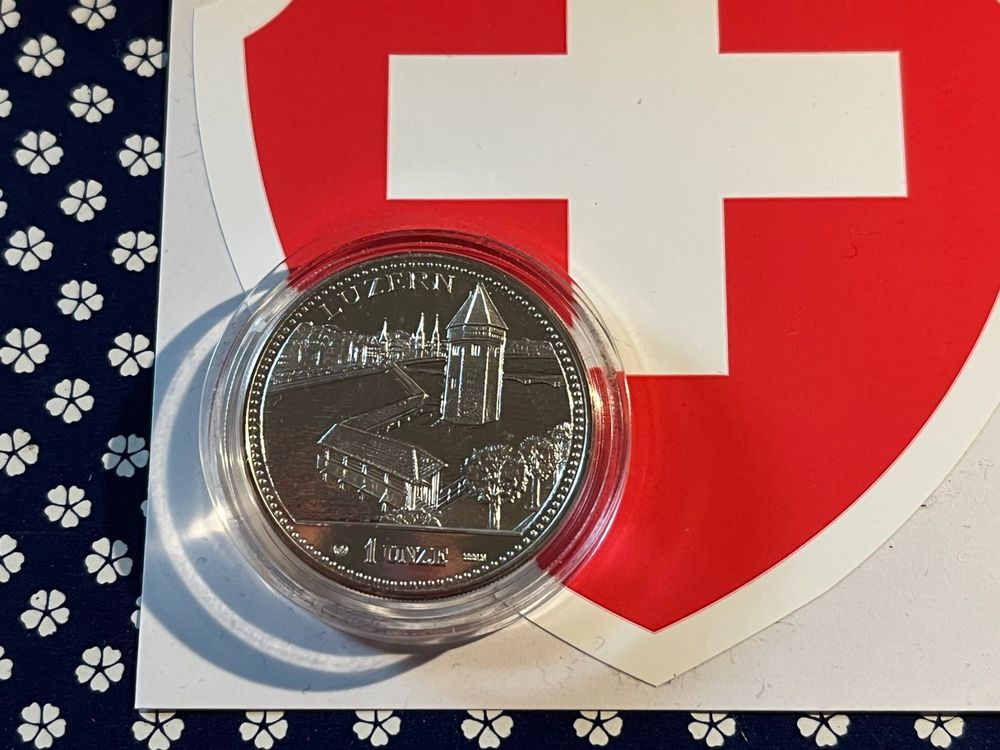 1 Unze Silber / Helvetia Taler - Polierte Platte | Kaufen auf Ricardo