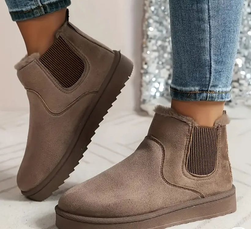 Warme Winter Chelsea Boots Gr. 38,5 (Neu (gemäss Beschreibung)) in ...