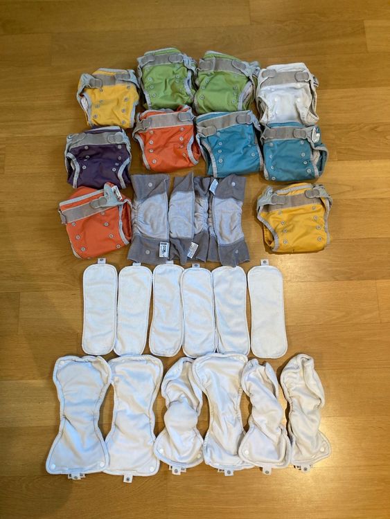 Stoffwindelset pop in (Close parents), 10 Windeln mit Extras (Gebraucht ...