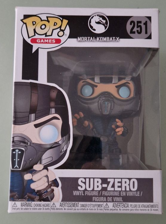 Funko Pop! Games Sub-Zero (251) Figur | Kaufen auf Ricardo
