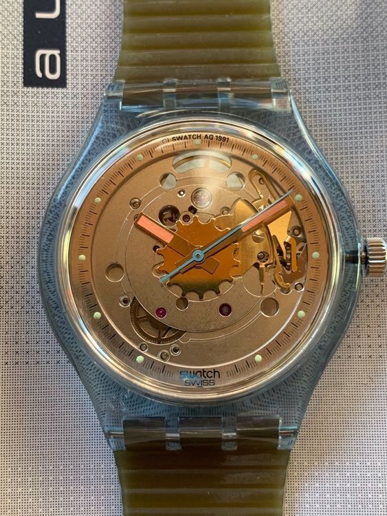 SWATCH *AUTOMATIC* BLUE MATIC* SAN100*1 Variante * NEU* | Kaufen auf ...
